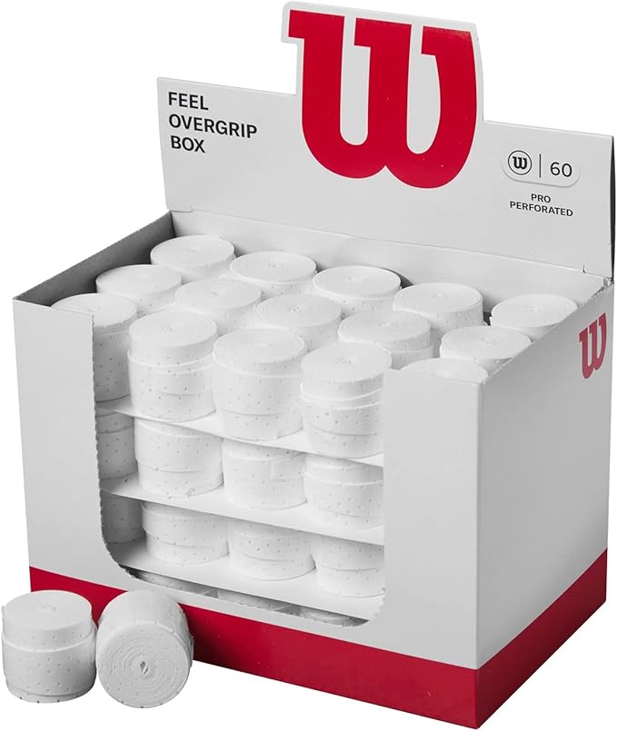 Wilson Feel Pro Perforated Overgrip 60 Pack – Padel Storage