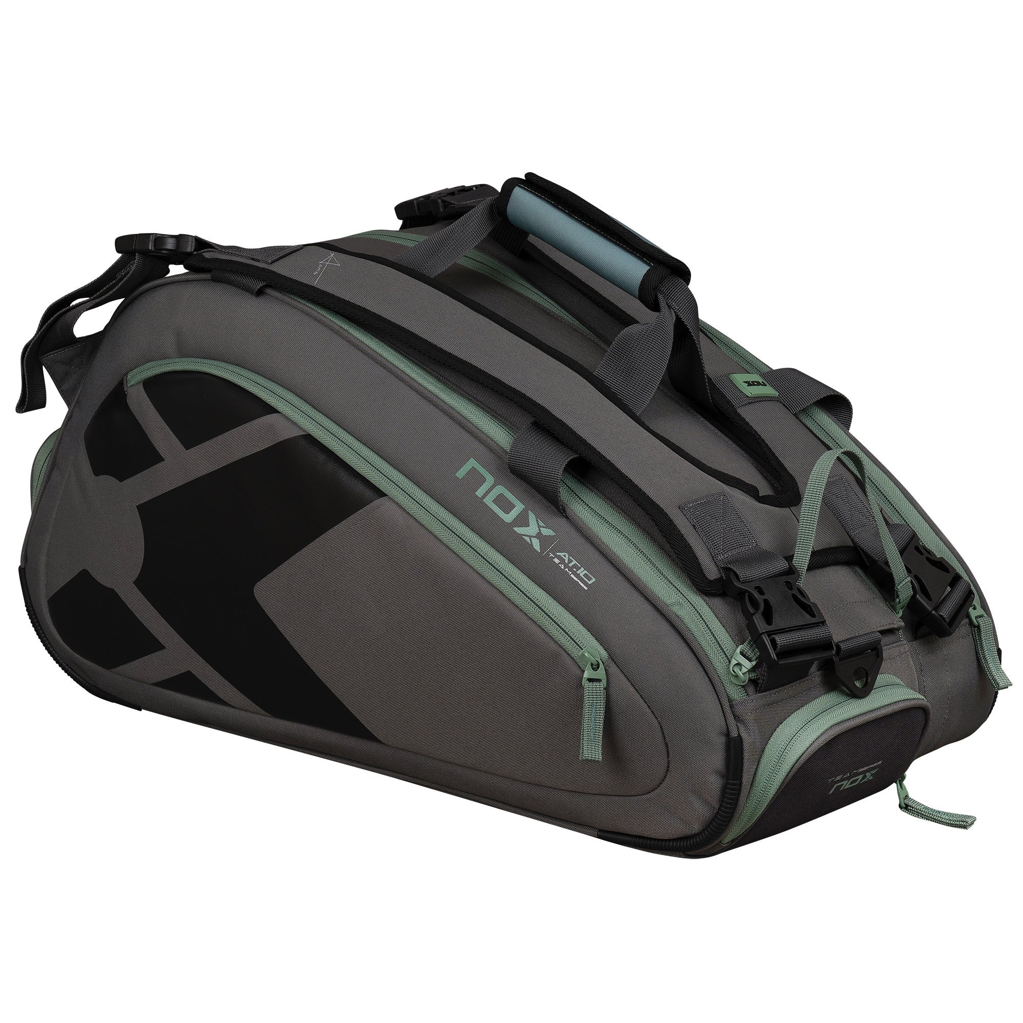 Paletero Nox AT10 Team Gris/Verde – Padel Storage